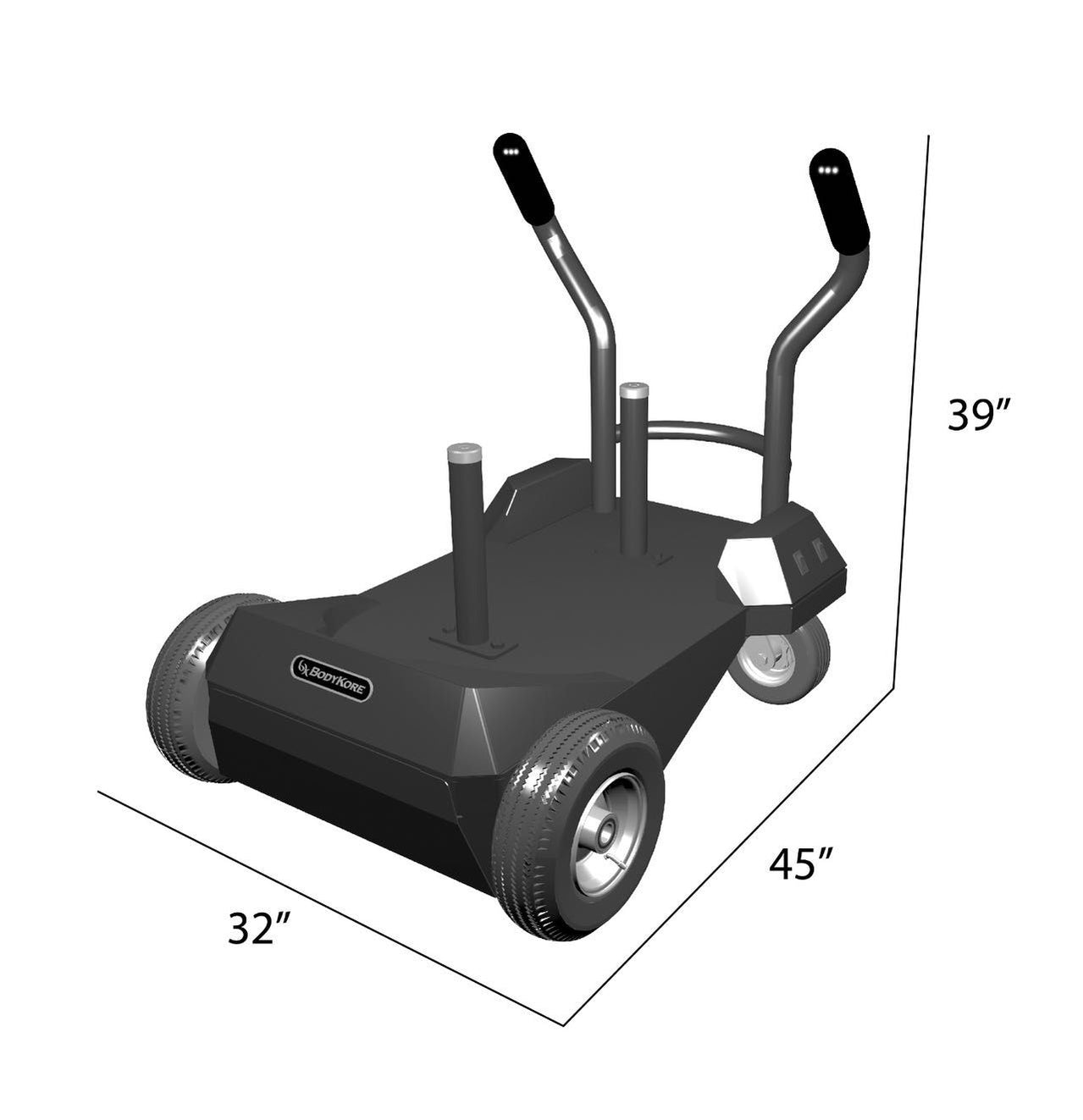 BodyKore Smart Sled Pro - Motorized Training Sled for Elite Athletes ...