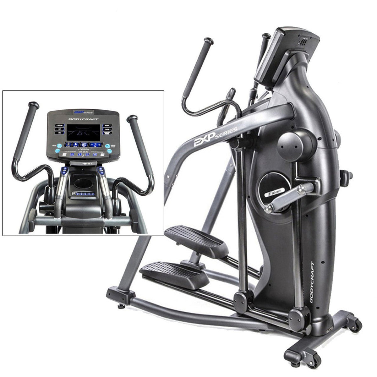 BodyCraft E1000 Adjustable Stride Elliptical — ISF Fitness Equipment