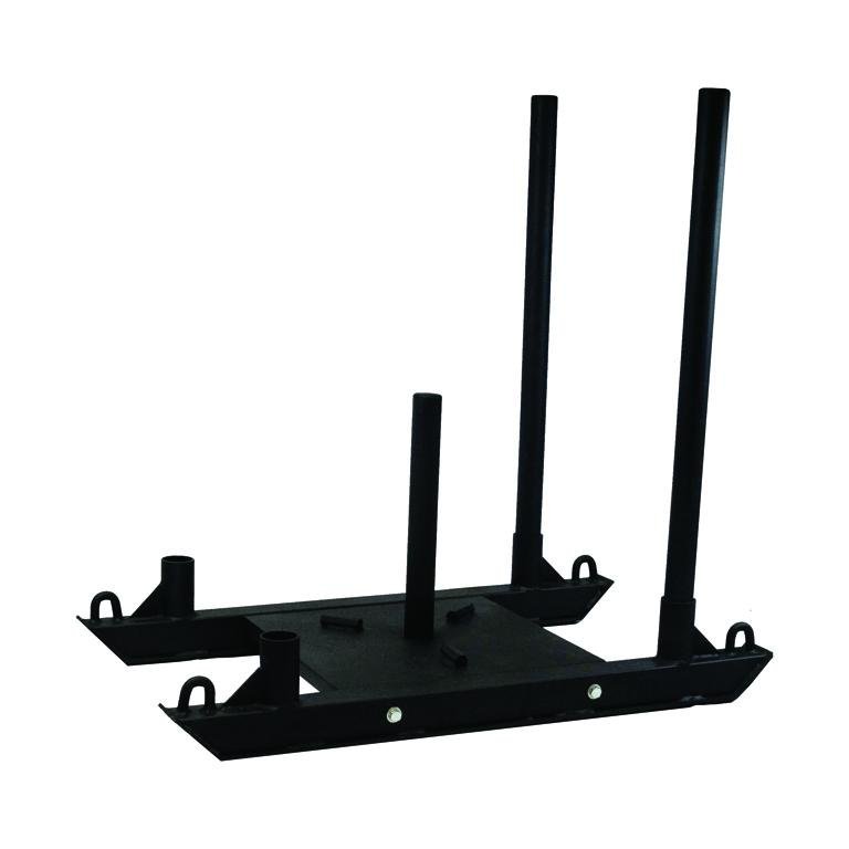 ISF Dog Sled w/Plastic Skids Two Post — ISF Fitness Equipment