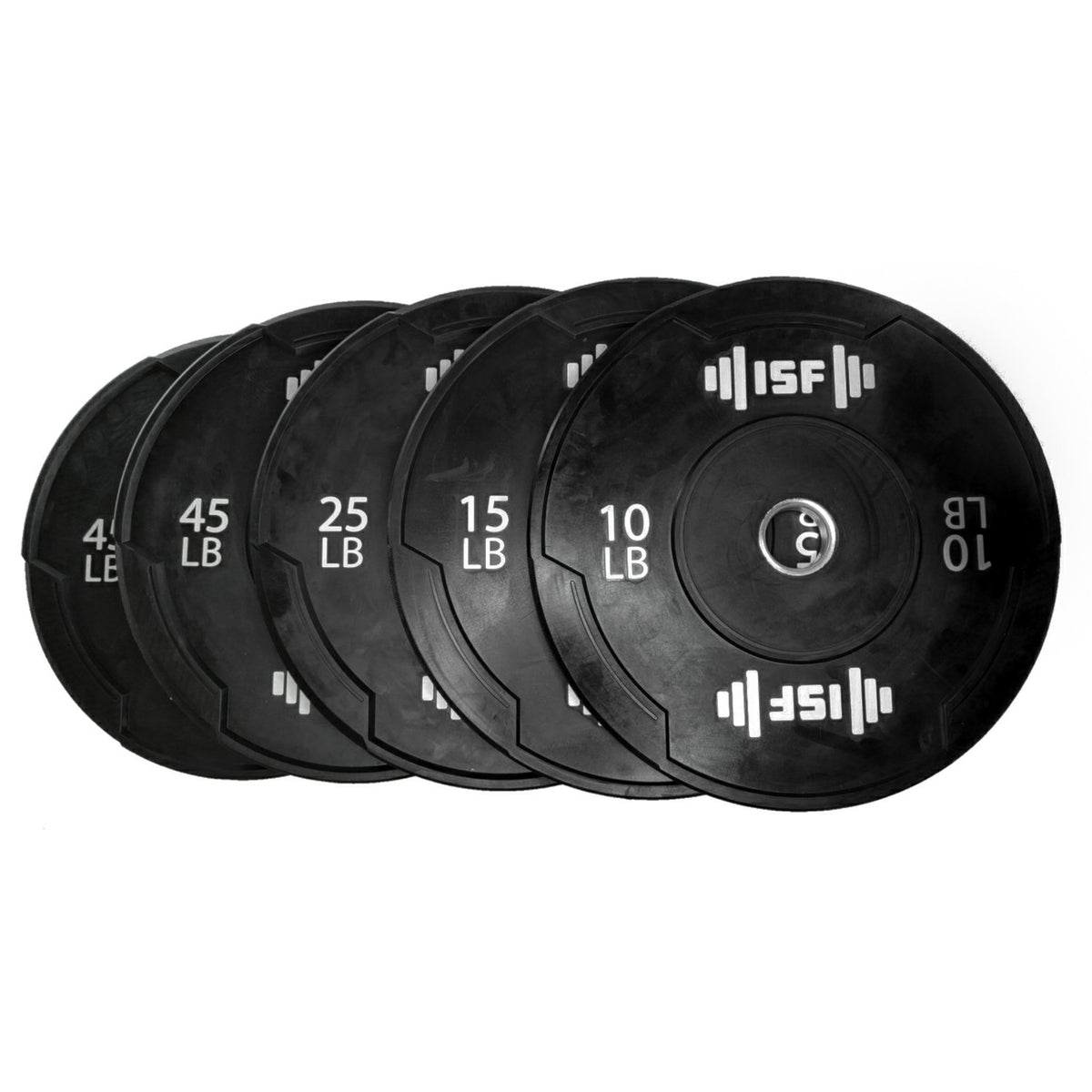 Bumper Plates Olympic Weights Set — ISF Fitness Equipment