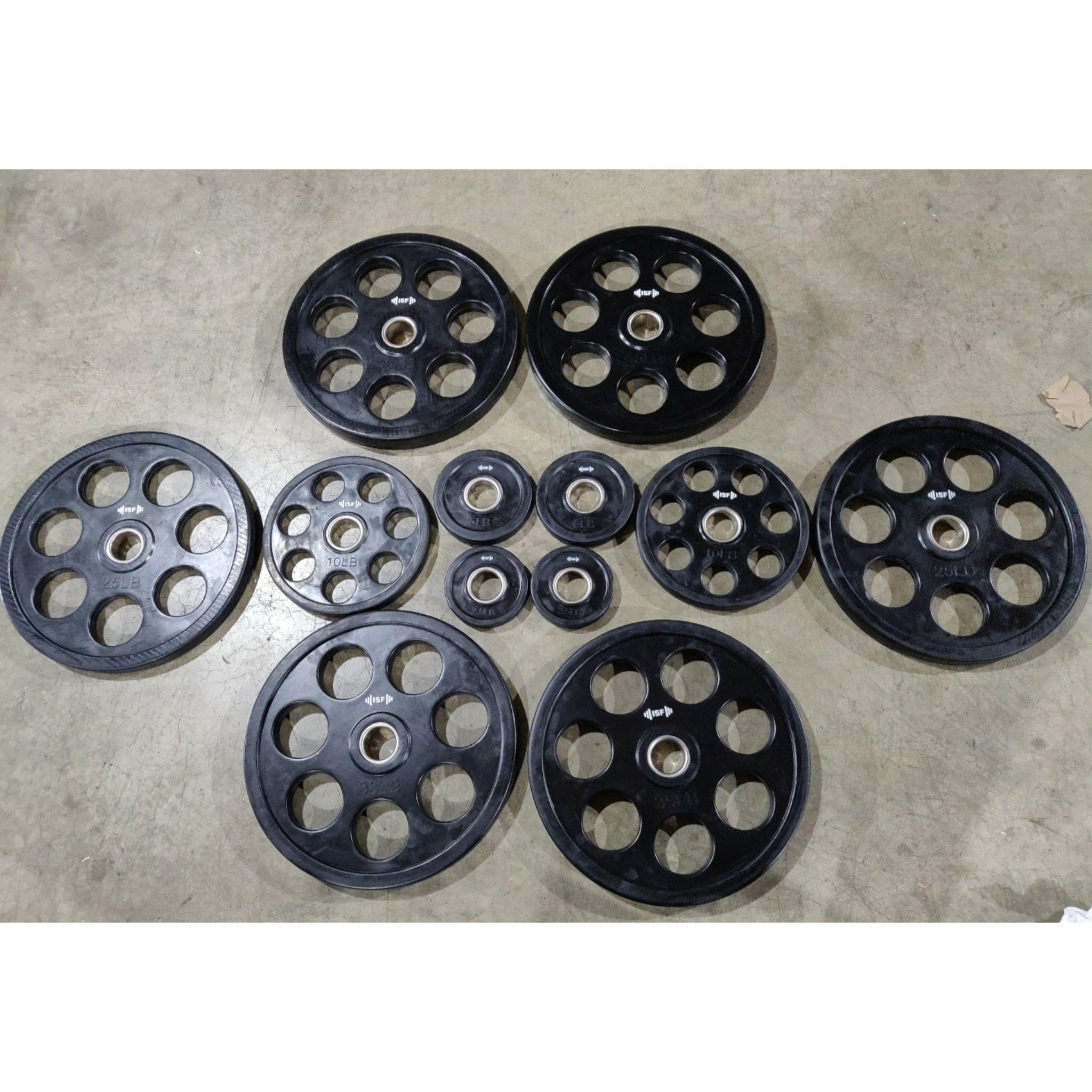 Using Rubber Weight Plates